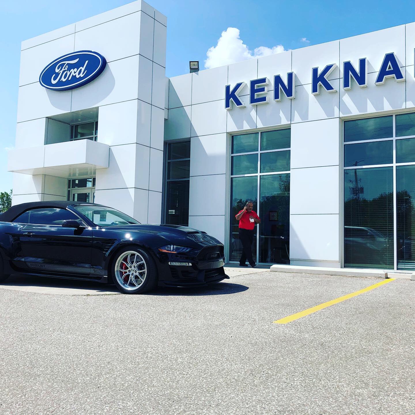 The first 2019 Shelby Mustang Convertible Super Snake Wide Body in the ...